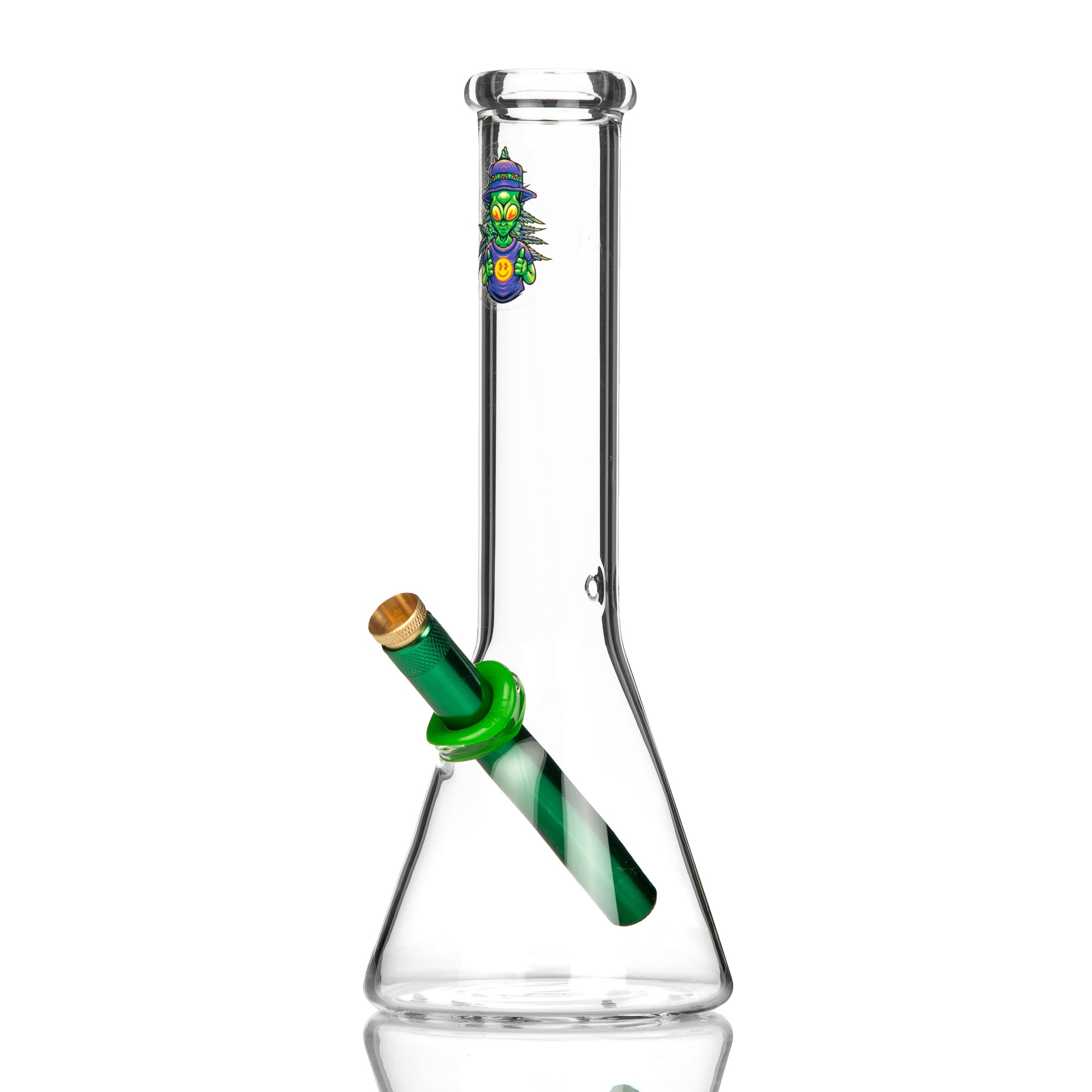 MWP Cheap Glass Beaker Bong Medium 25cm