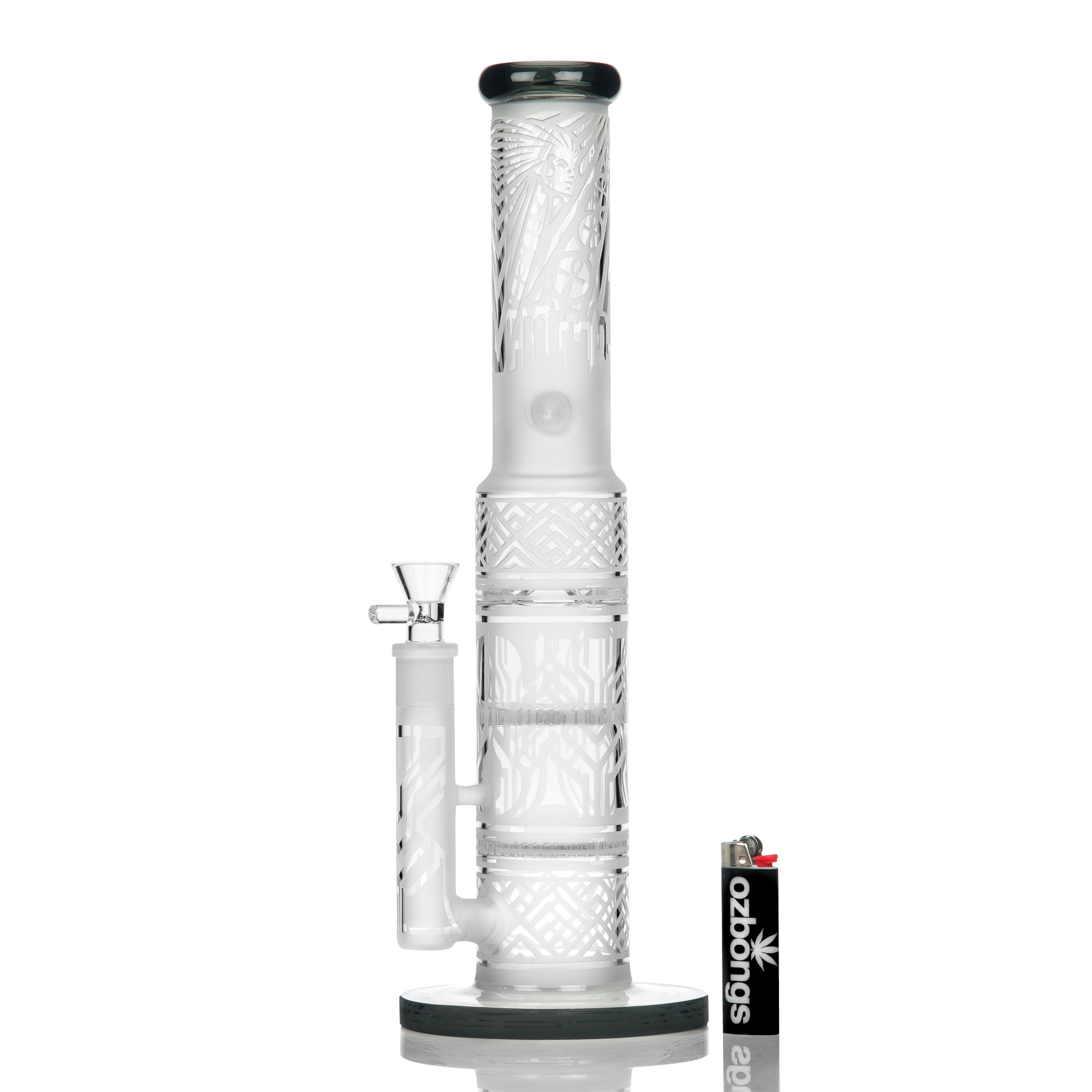 Easy Twin Honeycomb Sandblasted Bong